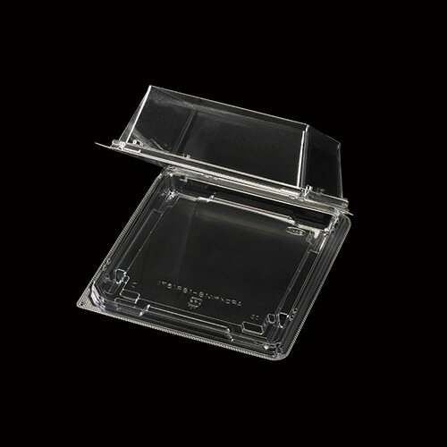 従来品に比べCO2を30％低減。青果物汎用コンテナに合うよう設計された容器。見映えと効率を兼ね備えた折り蓋嵌合容器です！サイズ：182×180×67mm材質：APET重量：34.6g商品コード00640455メーカー名エフピコチューパサイズ...