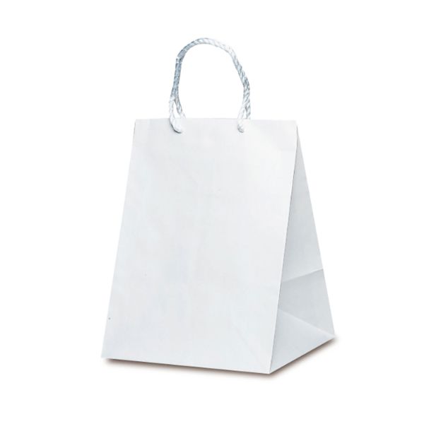 持ち手は柔らかいPP紐。マチが広く、ケーキ箱や仕出弁当はじめ、箱もののテイクアウトに最適です。サイズ：巾350×マチ320×高さ470mm材質：片艶重量：約180g商品コード00669834メーカー名ベルベサイズ巾350×マチ320×高さ4...