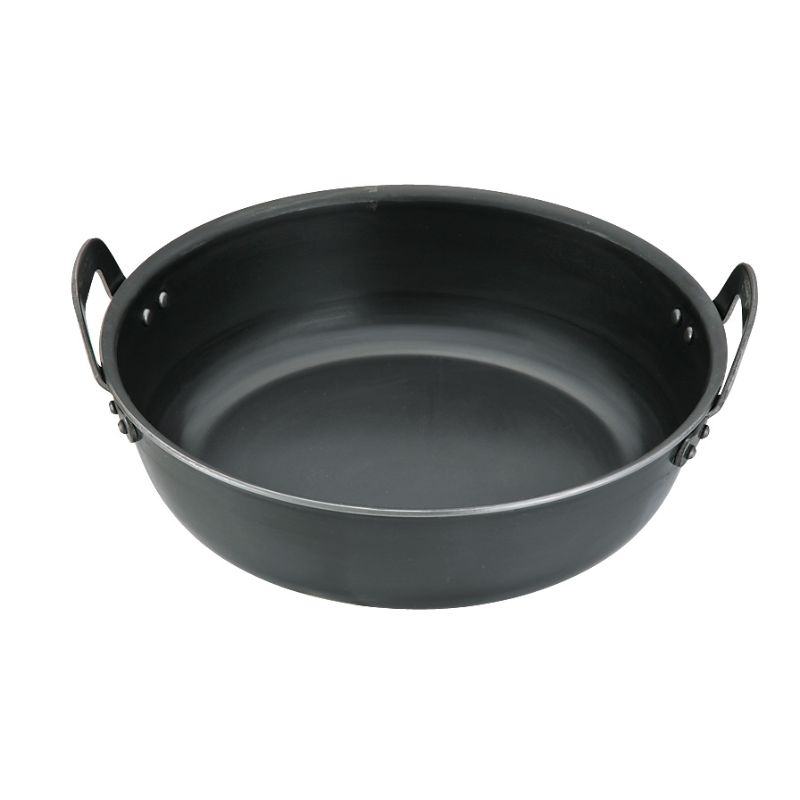 油の温度を保って天ぷらをカラッと美味しくしてくれます。さらに、表面が多孔質になっていて使い込むほど油の馴染みがよくなってきます。サイズ：φ270×90mm、[厚さ]3.2mm材質：鉄商品コード00487239メーカー名中尾アルミ製作所サイズ...