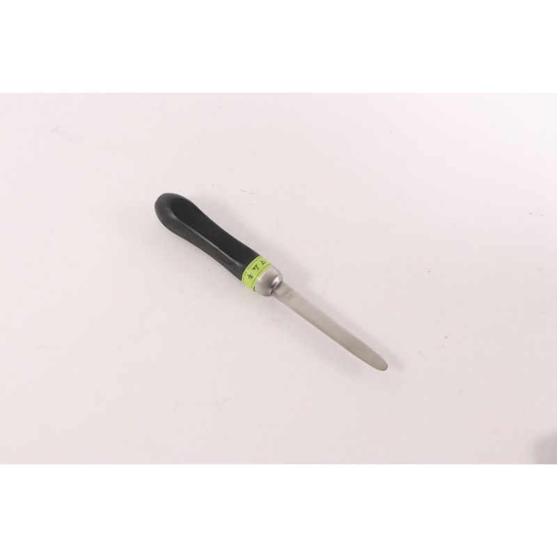 貝むきの定番品。サイズ：220mm材質：[刃]18-8ステンレス、[柄]ベーク材商品コード00490427メーカー名渡駒製作所サイズ220mm材質[刃]18-8ステンレス、[柄]ベーク材関連商品(バラ)18-8 黒柄本職用 蛤ムキ 1点・注...