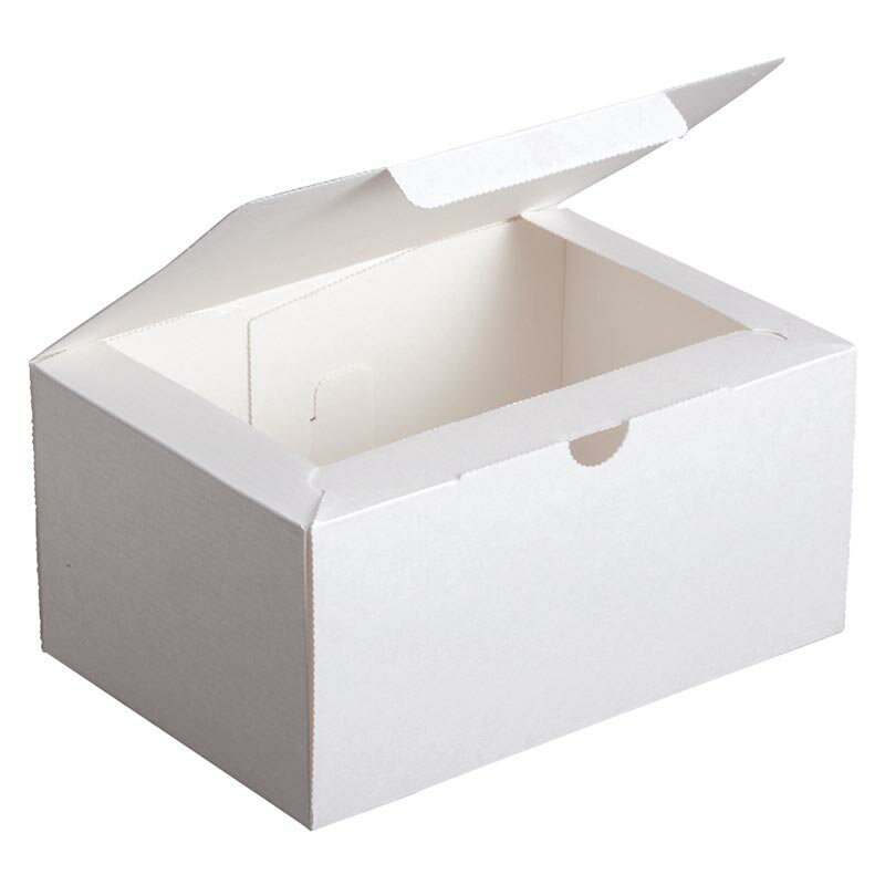 素材にこだわった環境に優しい素材の段ボールタイプのケーキ箱。軽くて丈夫、オフホワイトが人気。サイズ：270×210×85mm材質：F段重量：66g商品コード00734045メーカー名ヤマニパッケージサイズ270×210×85mm材質F段重量...