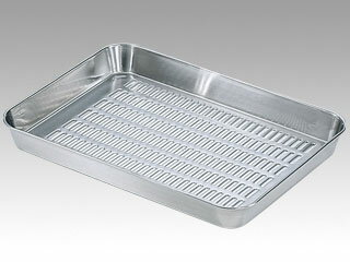 サイズ：410×234×H40mm材質：18-8ステンレス商品コード00276714関連商品(バラ)18-8水切バット 8枚取4/5 1点・注意事項：モニターの発色によって色が異なって見える場合がございます。・領収書については、楽天お客様マ...
