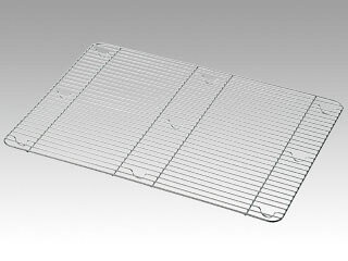 お手入れ簡単で衛生的！アミ目のピッチ：約6mm。変形が最も多い「脚」部を強化してあります。サイズ：256×194×11mm商品コード00277161関連商品(バラ)エコクリIKD角バット網細5枚取用 1点・注意事項：モニターの発色によって色...