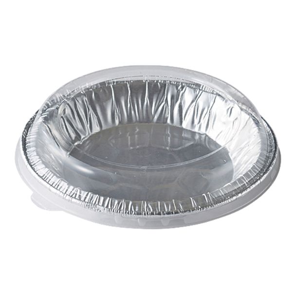 クレームブリュレなどのお菓子作りにおすすめです。サイズ：口径98×底径65×高16mm／材質：アルミニウム／容量：約100ml商品コード00370801電子レンジ不可オーブン可種別セット商品関連商品(バラ)フタ付アルミトレイ AL-1 (2...