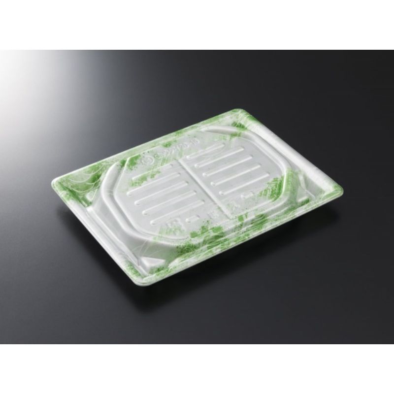 盛付面の傾斜と高さでボリュームアップ。お刺身のみならず、ミートデリや珍味にも使いやすい容器です。[生産国]日本。[品番]24109。サイズ：197×150×29mm材質：PSP重量：4.8g商品コード00740188メーカー名中央化学サイズ...