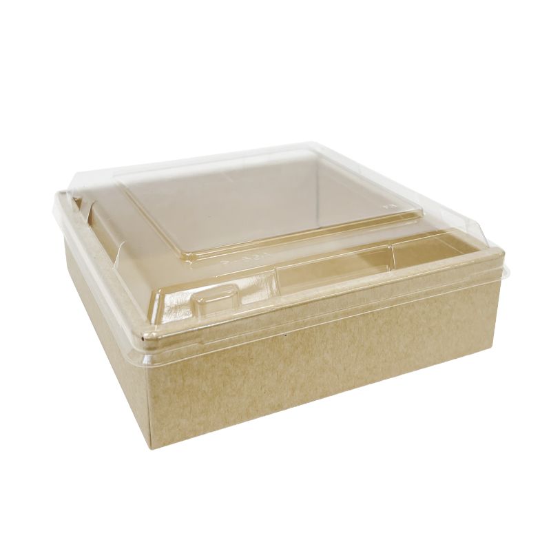 環境に優しい高級感のある紙製の組箱。電子レンジ対応。[原産国/生産国]日本。サイズ：137×137×H53mm材質：紙、PP、PET重量：40g商品コード00748680メーカー名高津紙器サイズ137×137×H53mm材質紙、PP、PET...