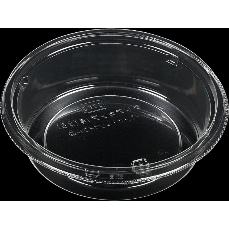汁漏れしづらいカップ型容器。ポテトサラダなどお惣菜から味付け肉まで汁漏れが気になるものにも。サイズ：135×135×36mm材質：APET重量：7.9g商品コード00715780メーカー名エフピコサイズ135×135×36mm材質APET重...