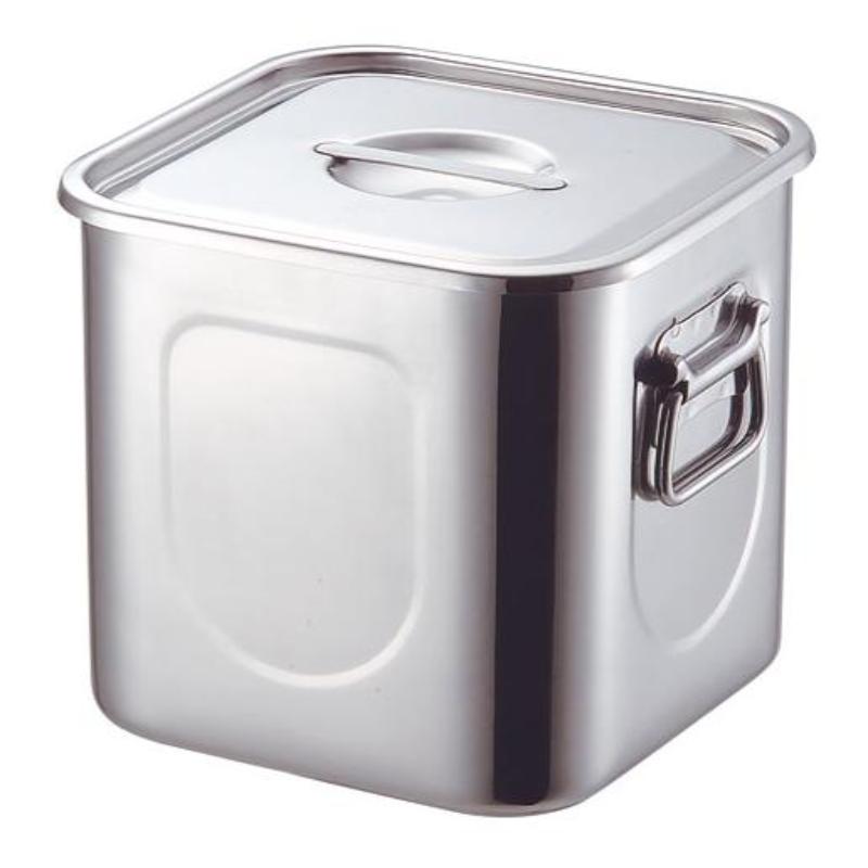 手付。サイズ：200×200×深さ200mm材質：18-8ステンレス容量：7.5L品番：016011商品コード00466777メーカー名本間製作所サイズ200×200×深さ200mm材質18-8ステンレス容量7.5L関連商品(ケース)KO ...