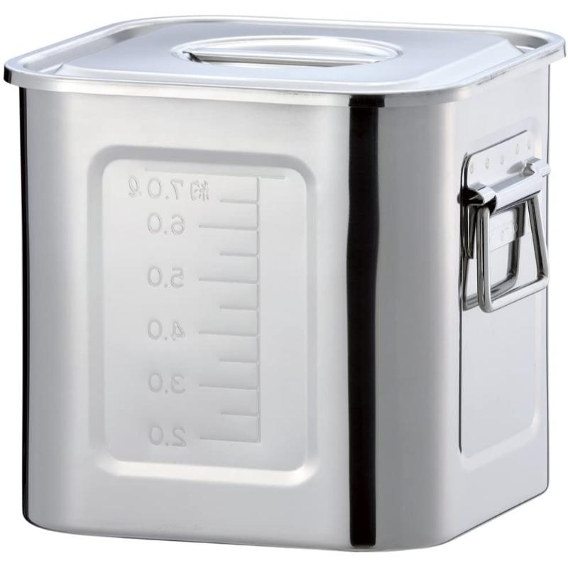 手付。サイズ：240×240×深さ240mm材質：18-8ステンレス容量：12.6L品番：016161商品コード00466822メーカー名赤川器物製作所サイズ240×240×深さ240mm材質18-8ステンレス容量12.6L関連商品(ケース...