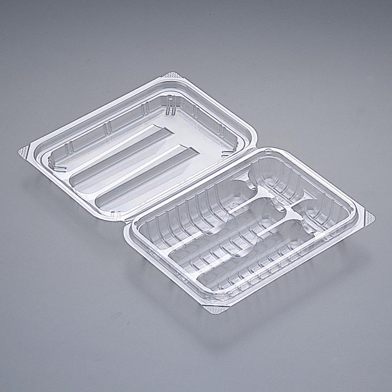 カチッとはまる外嵌合(かんごう)タイプ。一体型のだんご容器です。串団子3本用。サイズ：165×125×27mm材質：OPS重量：9g商品コード00748645メーカー名北原産業サイズ165×125×27mm材質OPS重量9.00g電子レンジ...