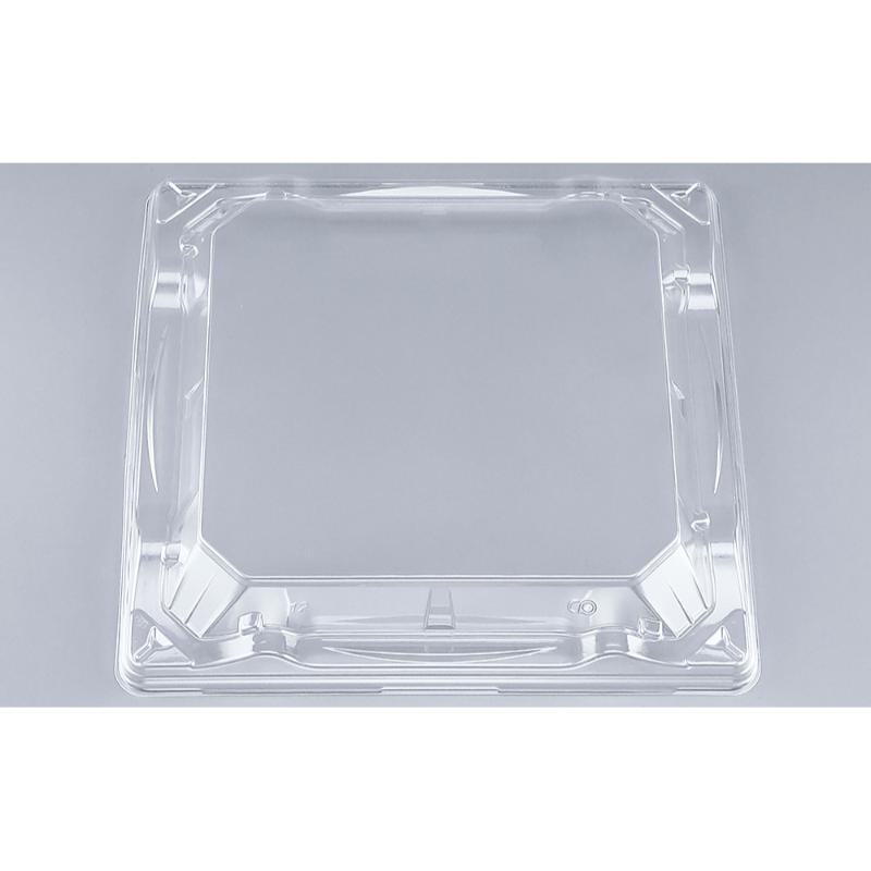 カチッとはまる嵌合(かんごう)タイプ。※蓋のみ、本体は別売りです。サイズ：228×228×15mm材質：OPS重量：12g[シリーズ名]BF恵味商品コード00297350メーカー名シーピー化成サイズ228×228×15mm材質OPS重量12...
