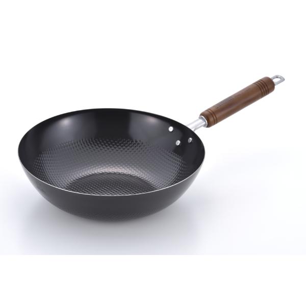 小サイズからの展開とIH対応でご家庭でも使いやすい。サイズ：φ240×72mm、板厚1.2mm材質：[本体]鉄、[取手]天然木、[表面加工]透明シリコン焼付塗装品番：001321商品コード00465798メーカー名サミット工業サイズφ240...