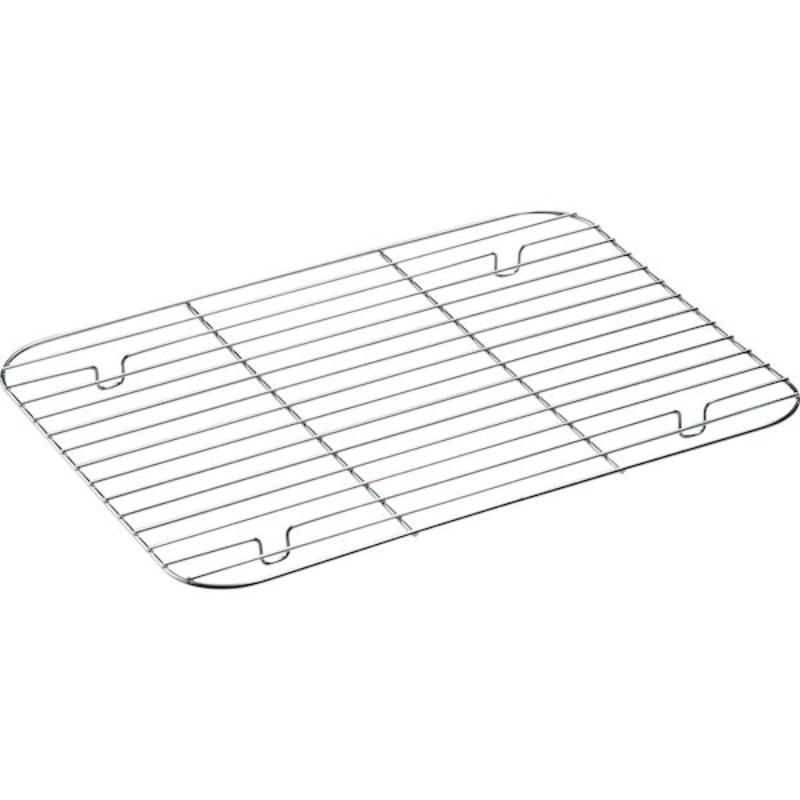 バット用アミ。鉄＋クロームメッキ。サイズ：320×244mm材質：鉄、クロームメッキ[品番]024131商品コード00470933メーカー名アカオアルミサイズ320×244mm材質鉄、クロームメッキ種別付属品対応付属品（別売）調理用品 アカ...