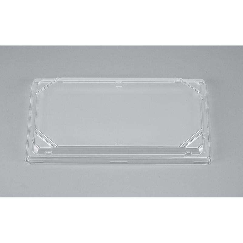 ※蓋のみ、本体は別売りです。サイズ：225×135×11mm材質：OPS重量：9.4g商品コード00682214メーカー名シーピー化成サイズ225×135×11mm材質OPS重量9.40g電子レンジ不可種別蓋のみ対応付属品（別売）寿司容器 ...