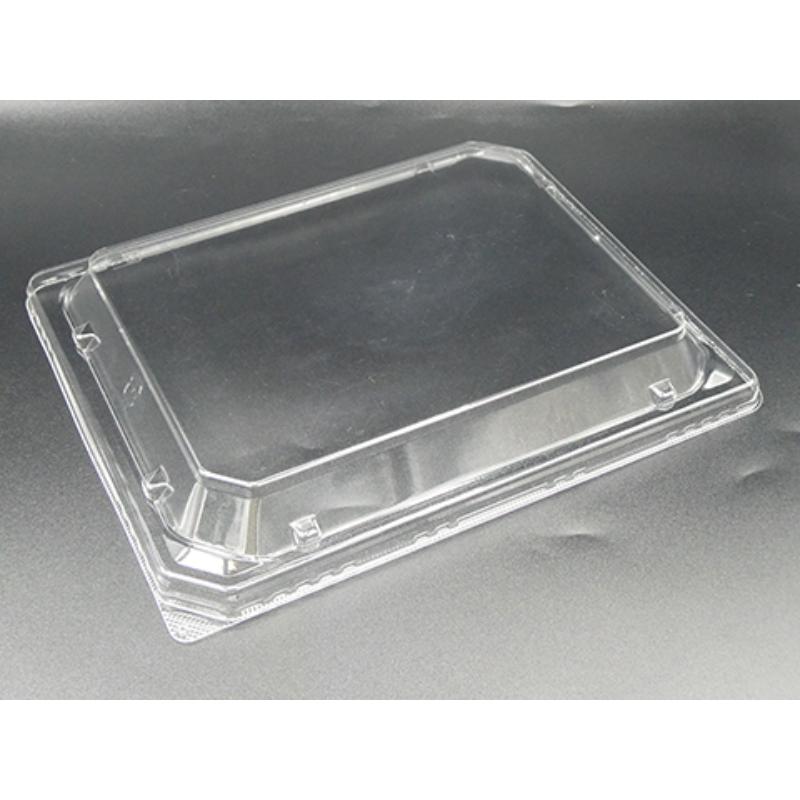 サイズ：234×189×29mm材質：OPS重量：11g商品コード00199854メーカー名エフピコサイズ234×189×29mm材質OPS重量11.00g電子レンジ不可種別蓋のみ関連商品(ケース)T-穂高膳 24-19 嵌合蓋 OPS 6...