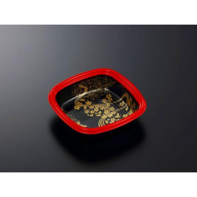 高級感にこだわった寿司桶シリーズ！光沢のある新柄。本体のみの価格となります。※蓋は別売り。サイズ：156×156×39mm材質：HIPS重量：8.1g原産国／製造国：日本品番：33126商品コード00768074メーカー名中央化学サイズ15...