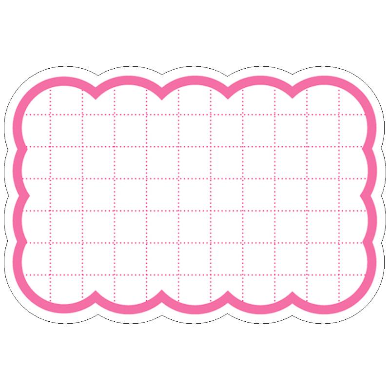 プクッとした枠デザインがかわいい、抜き型カード。サイズ：90×60mm、[アミ目]7.5mm材質：アイボリー紙(260g/m2)重量：65g原産国／製造国：日本商品コード00095012メーカー名ササガワサイズ90×60mm、[アミ目]7....