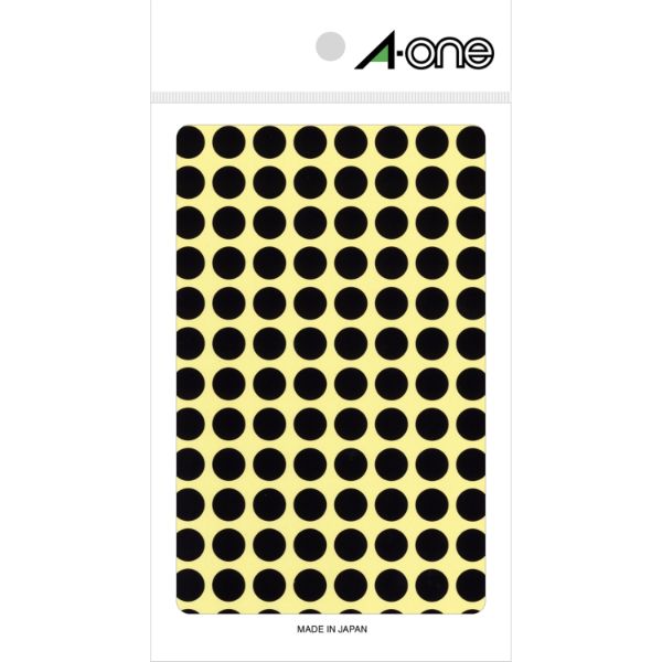 豊富なカラーで識別に便利な丸型のラベルです。サイズ：φ9mm品番：07009仕様：丸型、9mmφ、14シート(1456片)商品コード00246163メーカー名エーワンサイズφ9mm関連商品(ケース)カラーラベル 丸型 9mmφ 黒14シート...