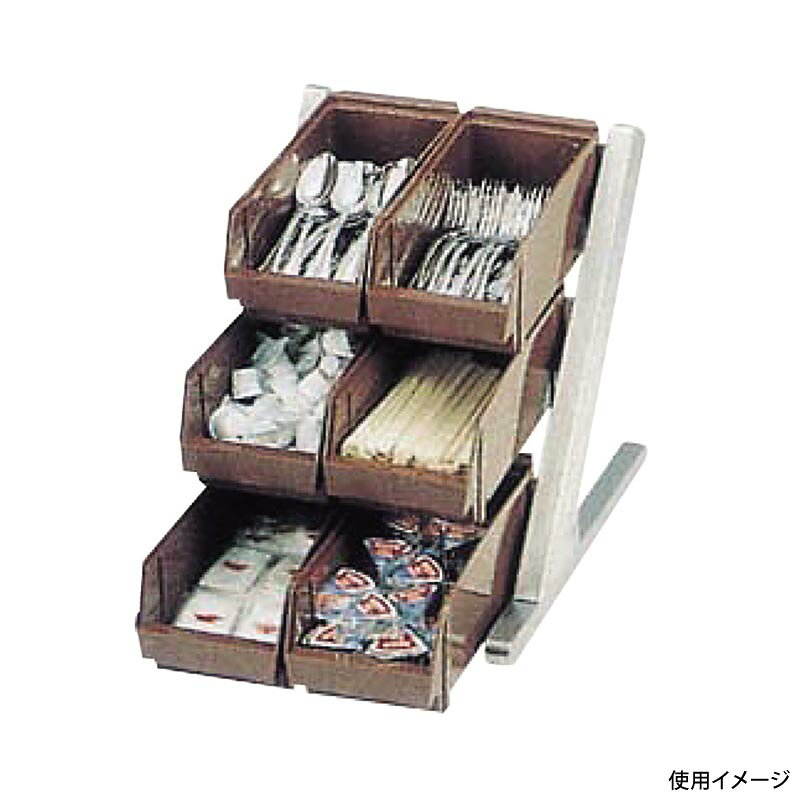 業務用オーガナイザー。カトラリー等の収納に。品番：094030商品コード00257428サイズ315×550×340mm関連商品(ケース)DXオーガナイザー 3段2列 ブラウン 1枚・注意事項：モニターの発色によって色が異なって見える場合が...