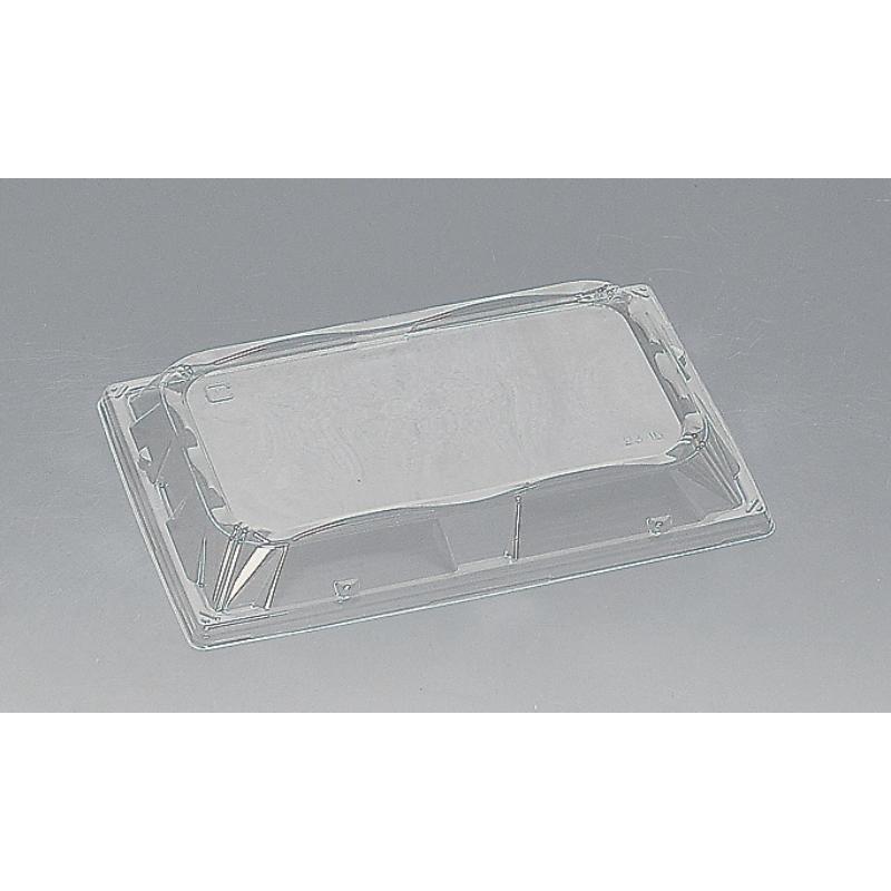 カチッとはまる嵌合(かんごう)タイプ。蓋のみです。※本体は別売り。サイズ：227×147×23mm材質：OPS重量：8g品番：0545651メーカーシリーズ名：巧膳商品コード00409343メーカー名福助工業サイズ227×147×23mm材...