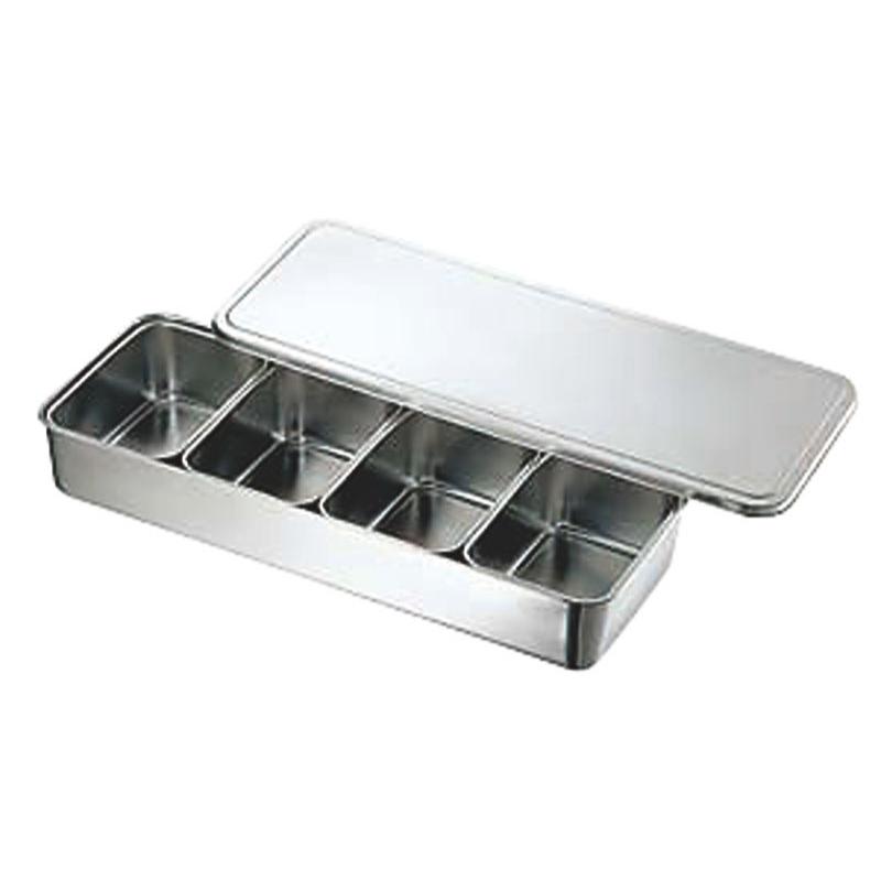 丈夫な18-8ステンレス製。サイズ：外寸233×175×70mm材質：18-8ステンレス品番：028007商品コード00468997サイズ外寸233×175×70mm材質18-8ステンレス種別セット商品関連商品(ケース)CLO 18-8中型...