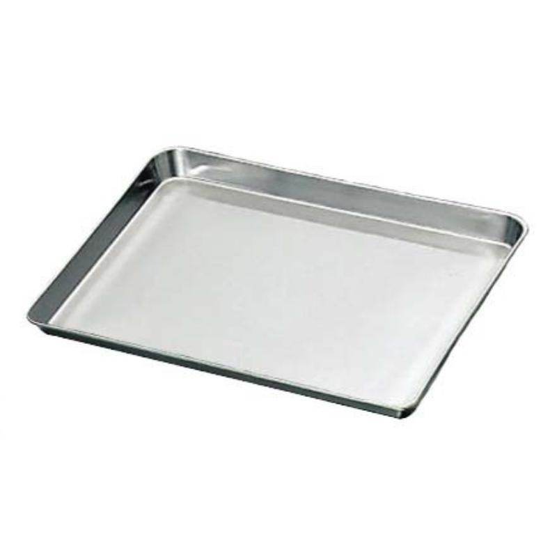 業務用角盆。ご家庭でもご使用頂けます。サイズ：[外寸]570×450×25mm、[板厚]0.8mm材質：18-8ステンレス[品番]023035商品コード00470854サイズ[外寸]570×450×25mm、[板厚]0.8mm材質18-8ス...