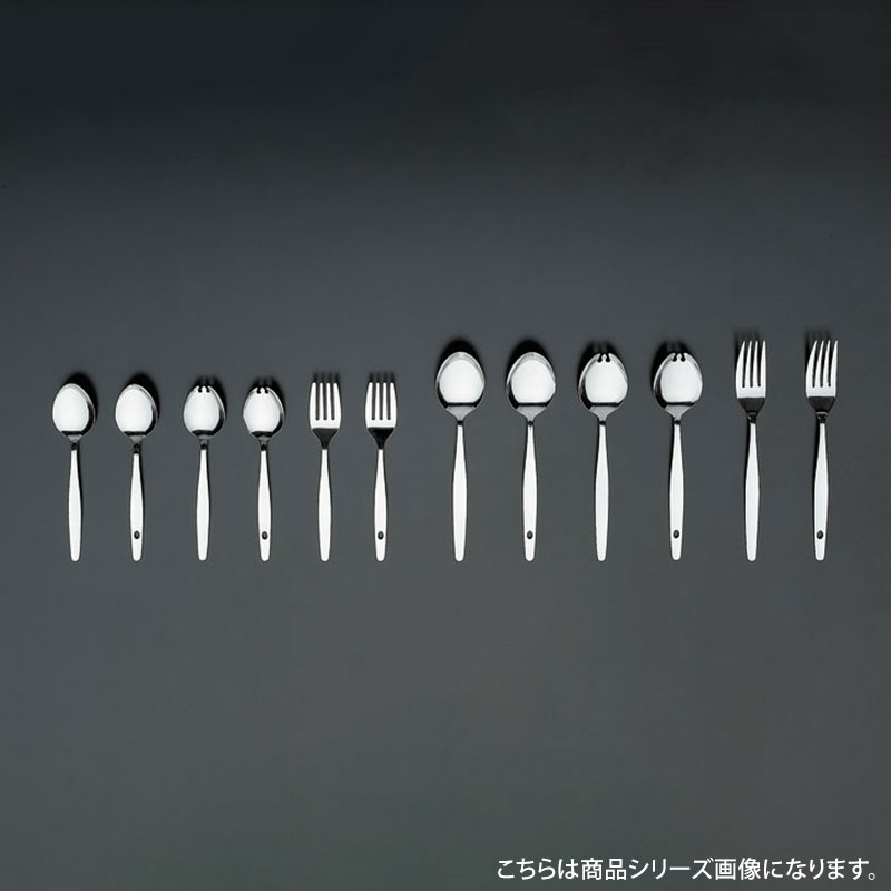 介護用・学校給食用カトラリー＃6600シリーズ。材質：18-0ステンレス品番：279268商品コード00481889サイズ180mm材質18-0ステンレス関連商品(ケース)18-0#6600オールミラー仕上げデザートスプーン先割 1枚・注意...