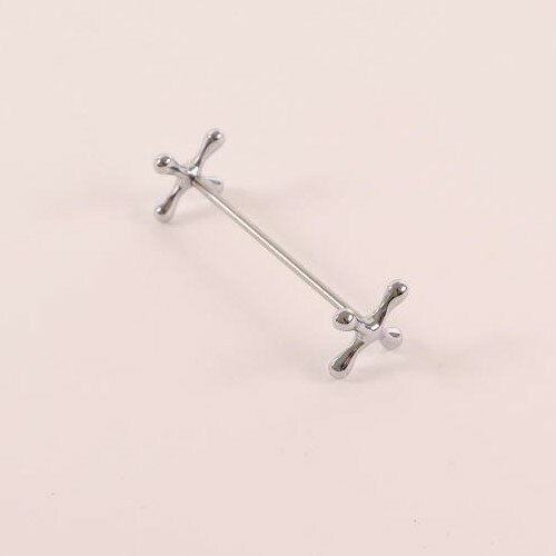 シンプルで使いやすいデザイン。材質：亜鉛合金クロムメッキ品番：279401商品コード00482298サイズ80×25×25mm材質亜鉛合金クロムメッキ関連商品(ケース)ナイフレスト クロス 1枚・注意事項：モニターの発色によって色が異なって...