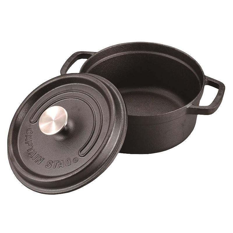 フライパンより厚みがあり熱を均等に伝えます。ご使用前のシーズニング(カラ焼き)は不要です。下記手順で使用前のお手入れを行ってください。手順(1)洗う錆止め用に塗られている油を落とすために食器用洗剤で丁寧にこする。洗い終わったら、洗剤を落とす...