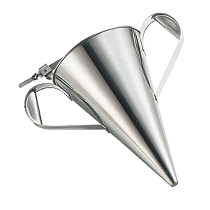 大判焼き、たこやきに本職用。材質：18-8ステンレスメーカー品番：065049商品コード00497788サイズ290×175×280mm材質18-8ステンレス関連商品(ケース)18-8両手種落し 中 1枚・注意事項：モニターの発色によって色...