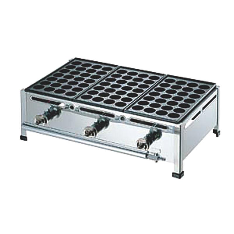 18穴にも使用出来ます。18穴：48×H25mm。サイズ：410×350×H180mm、ガス接続口φ9.5mm、穴径φ40×深さ23mmメーカー品番：067002-01商品コード00497988サイズ410×350×H180mm、ガス接続口...