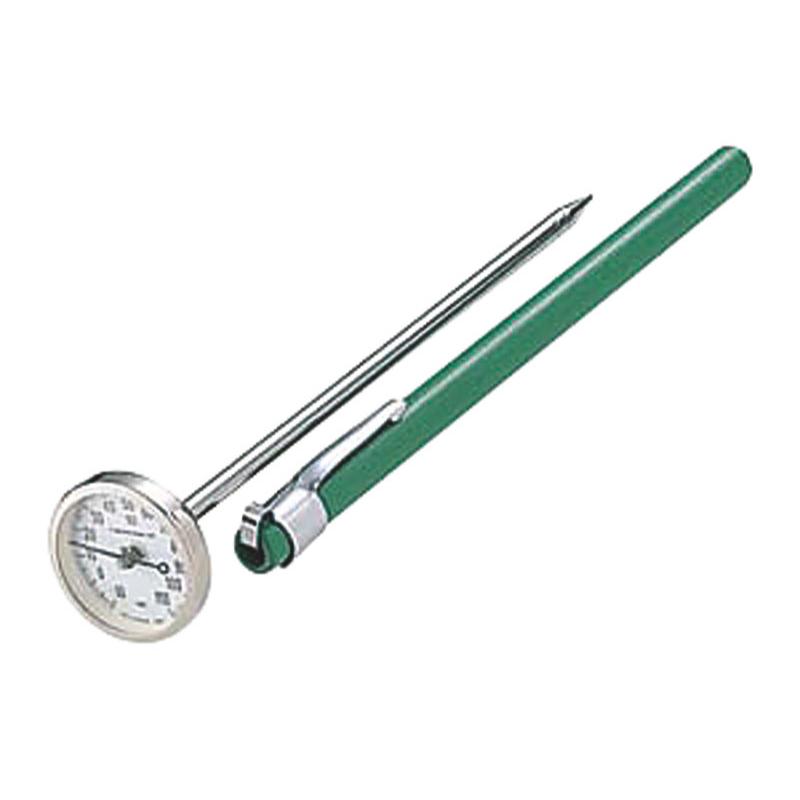 スポットチェック用温度計。メーカー品番：127140商品コード00498609サイズφ26/φ4×130mm関連商品(ケース)SATO ポケットバイメタル温度計 -10~110度 1枚・注意事項：モニターの発色によって色が異なって見える場合...