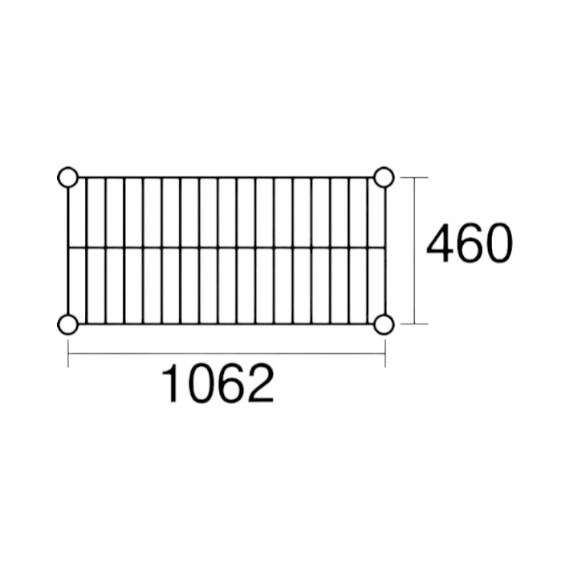 SUPER ERECTA SHELF(スーパーエレクター・シェルフ)。奥行460mmシリーズ。さらに高品質に、よりクリーンに。ワイヤーシェルフの定番。ポールはSUS304(18-8)ステンレス。棚板は全て抗菌クリアコーティング仕様としました...
