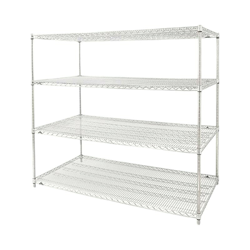 SUPER ERECTA SHELF(スーパーエレクター・シェルフ)。サイズ：919×1212×H1384mm材質：スチールワイヤー、クロムメッキ品番：137502商品コード00502510サイズ919×1212×H1384mm材質スチール...