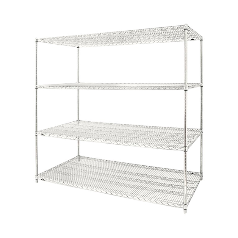 SUPER ERECTA SHELF(スーパーエレクター・シェルフ)。サイズ：919×1821×H1384mm材質：スチールワイヤー、クロムメッキ品番：137522商品コード00502524サイズ919×1821×H1384mm材質スチール...