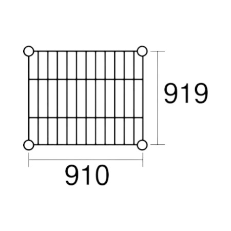 SUPER ERECTA SHELF(スーパーエレクター・シェルフ)。サイズ：919×910×H1892mm材質：スチールワイヤー、クロムメッキ品番：137498商品コード00502554サイズ919×910×H1892mm材質スチールワイ...