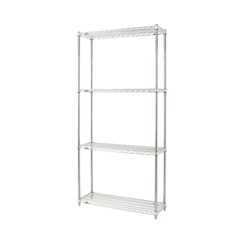 STAINLESS ERECTA SHELF(ステンレス エレクター シェルフ)。奥行310mmシリーズ。特殊な環境で偉力を発揮する耐食性に優れた、ステンレス仕様。対錆性、耐薬品性など、耐久性に優れるSUS304ステンレスを採用。特殊な環境...
