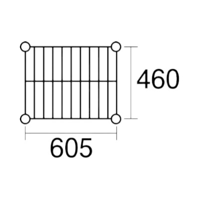 STAINLESS ERECTA SHELF(ステンレス エレクター シェルフ)。奥行460mmシリーズ。サイズ：460×605×H1892mm材質：18-8ステンレス品番：137658商品コード00503084サイズ460×605×H18...