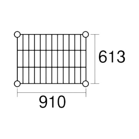 STAINLESS ERECTA SHELF(ステンレス エレクター シェルフ)。奥行610mmシリーズ。サイズ：613×910×H1892mm材質：18-8ステンレス品番：137797商品コード00503420サイズ613×910×H18...