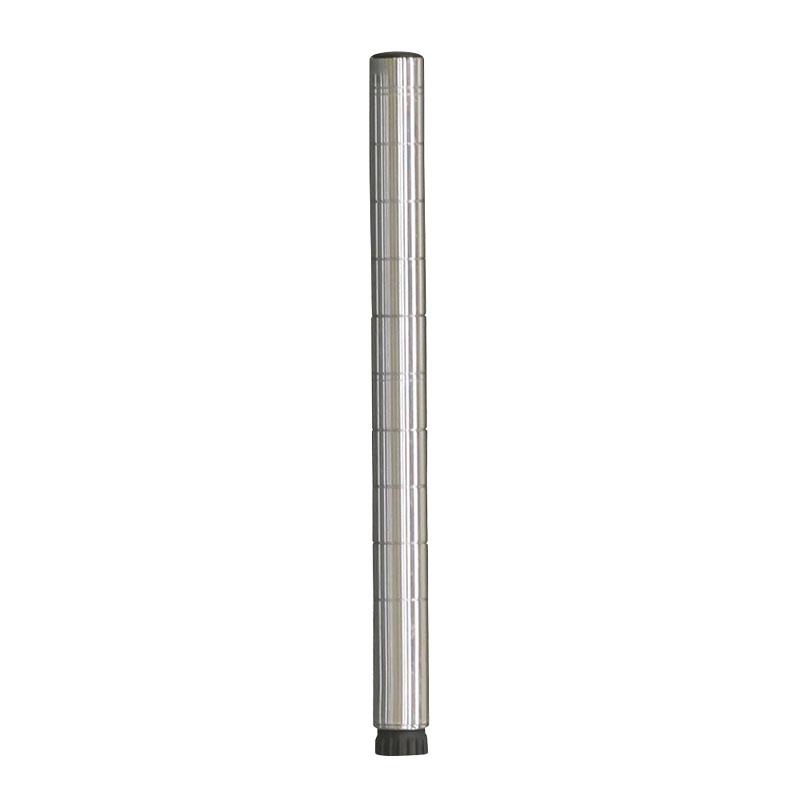 Luminous 25mm用パーツ。25mmごとに刻まれたライン(溝)の位置に、シェルフ(棚)やパーツを取り付けできます。組立てカンタン。※シェルフ(棚)のリングは、幅が狭い方が上、広い方が下になります。サイズ：121mm材質：スチール(ク...