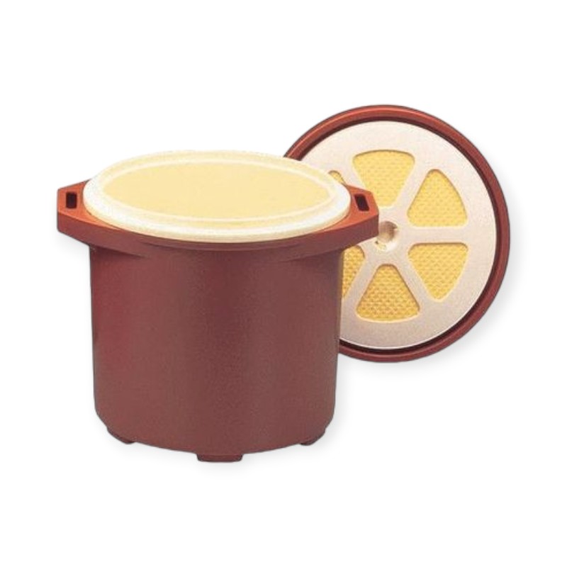 PC製おひつ。サイズ：φ324×386×H312mm材質：プラスチック容量：25合品番：398004商品コード00506831サイズφ324×386×H312mm材質プラスチック容量25合関連商品(ケース)PC保温食缶 ごはん用 DF-R1...