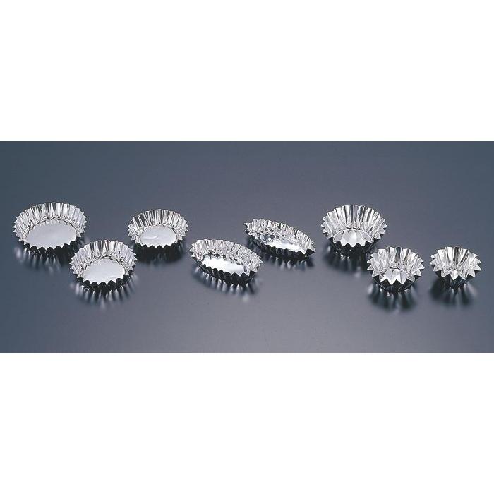 プロ仕様の本格的製菓用品です。サイズ：φ73×H30mm材質：アルミ製品番：326040商品コード00508304サイズφ73×H30mm材質アルミ製関連商品(ケース)アルミ箔プチフール型 花型 中 No.309 1点・注意事項：モニターの...