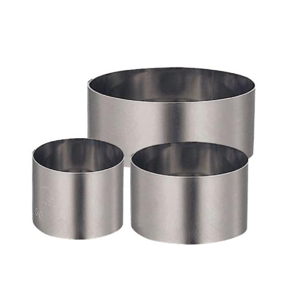 丈夫でお手入れが簡単なステンレス製。スポット止め。板厚：0.5mm。サイズ：φ65×H35mm材質：18-0ステンレスメーカー品番：376018商品コード00509219サイズφ65×H35mm材質18-0ステンレス関連商品(ケース)18-...