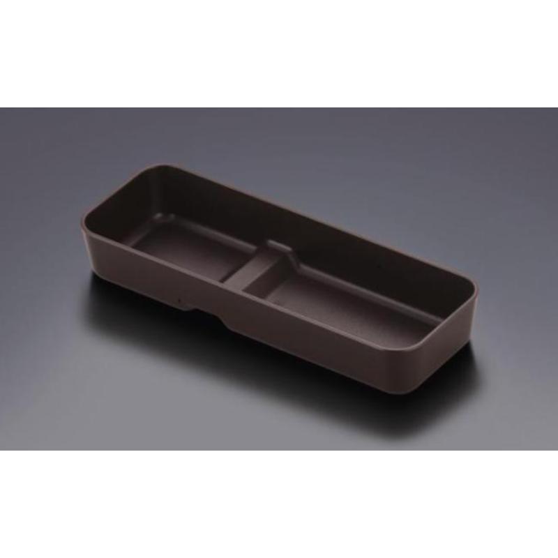 樹脂製なのでお手入れも簡単。サイズ：249×85×H40mm材質：ABS樹脂メーカー品番：603487商品コード00510921サイズ249×85×H40mm材質ABS樹脂関連商品(ケース)ABS樹脂 カトラリーBOX ブラウン No.33...