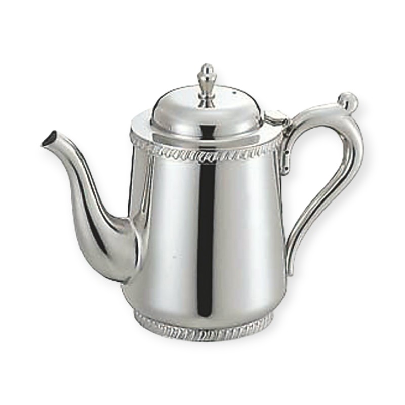 丈夫でお手入れが簡単な18-8ステンレス製。材質：18-8ステンレス容量：700cc品番：161019商品コード00511424材質18-8ステンレス容量700cc関連商品(ケース)SW 18-8菊渕ティーポット 5人用 700cc 1点・...