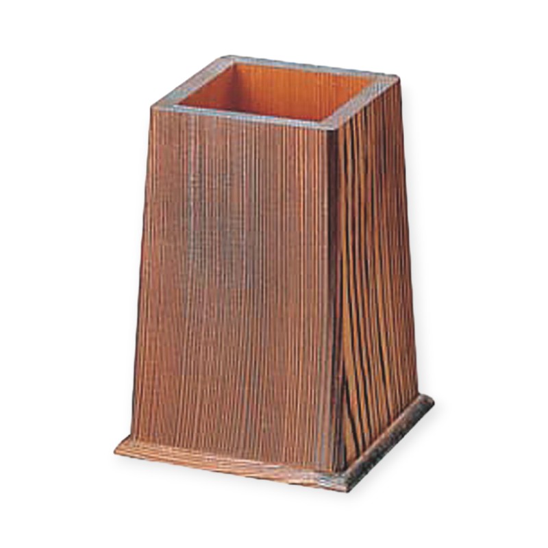 温かみのある木製箸立て。サイズ：98×98×H142mm材質：木製品番：187006商品コード00512541サイズ98×98×H142mm材質木製関連商品(ケース)ネズコ(焼杉)箸立 1点・注意事項：モニターの発色によって色が異なって見え...