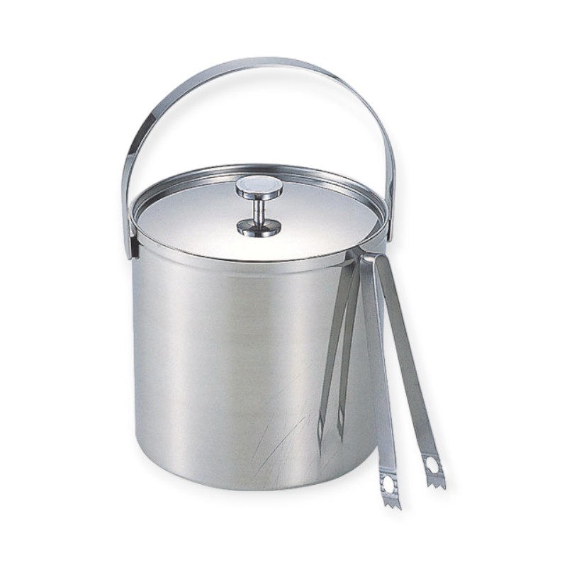 丈夫でお手入れが簡単なステンレス製。トング付き。サイズ：φ160×H160mm材質：18-8ステンレス容量：3200ml品番：602131商品コード00513811サイズφ160×H160mm材質18-8ステンレス容量3200ml関連商品(...