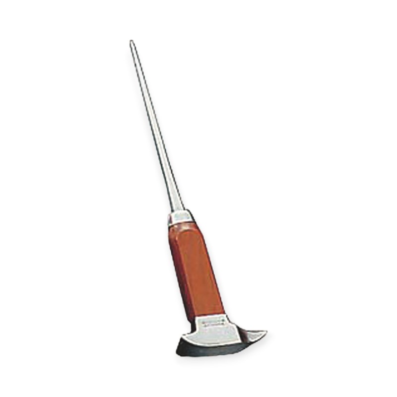 丈夫でお手入れが簡単なステンレス製。サイズ：全長240mm品番：085056商品コード00514620サイズ全長240mm関連商品(ケース)アイスピッケル 1点・注意事項：モニターの発色によって色が異なって見える場合がございます。・領収書に...