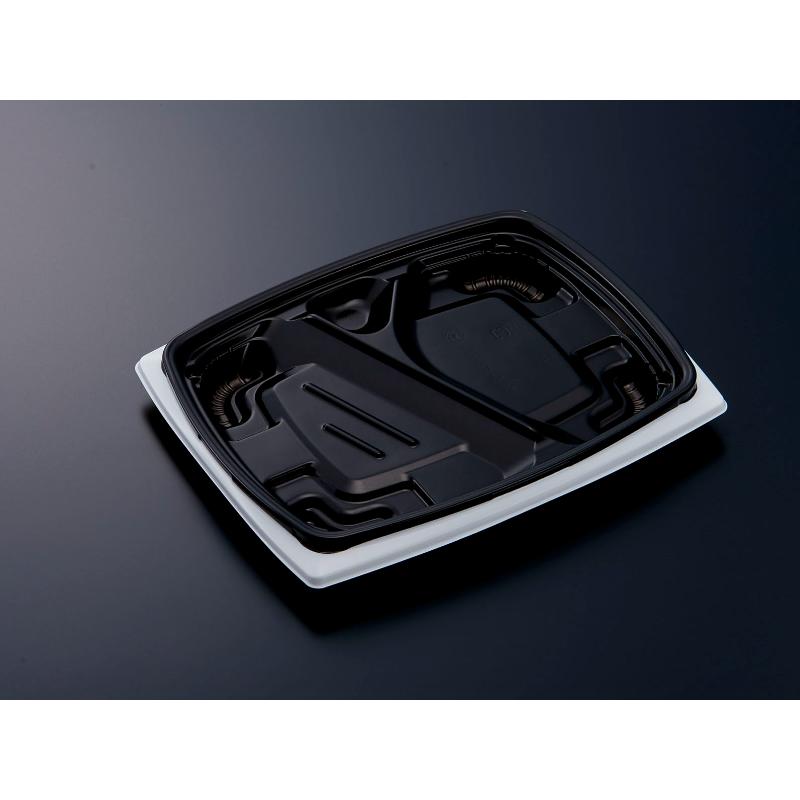 しっかり側面外篏合できる弁当容器です。サイズ：241×195×30mm材質：CT重量：18g容量：271ml品番：500678商品コード00627935メーカー名中央化学サイズ241×195×30mm材質CT重量18.00g容量271ml電...