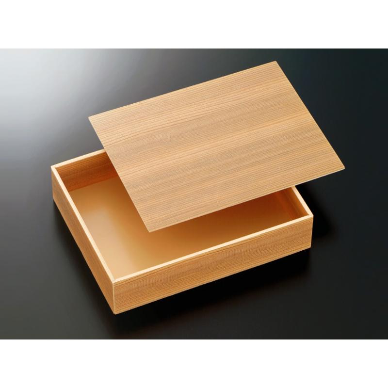 精肉折箱の最高級シリーズ。高級感のある上げ底(入れ底)タイプ。のせ蓋付きです。※受注生産品につき納期が約3週間ほどかかります。サイズ：265×205×60mm材質：PSP重量：99g品番：672451商品コード00710416メーカー名中央...
